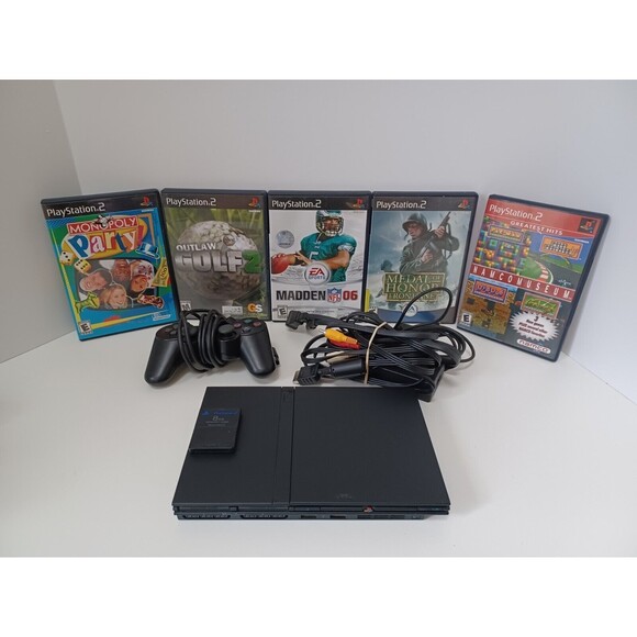 Sony | Video Games & Consoles | Sony Playstation 2 Slim Scph702 Console ...